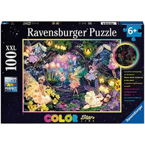 Ravensburger puzzle (slagalice) - Šumske vile 100 XXL delova