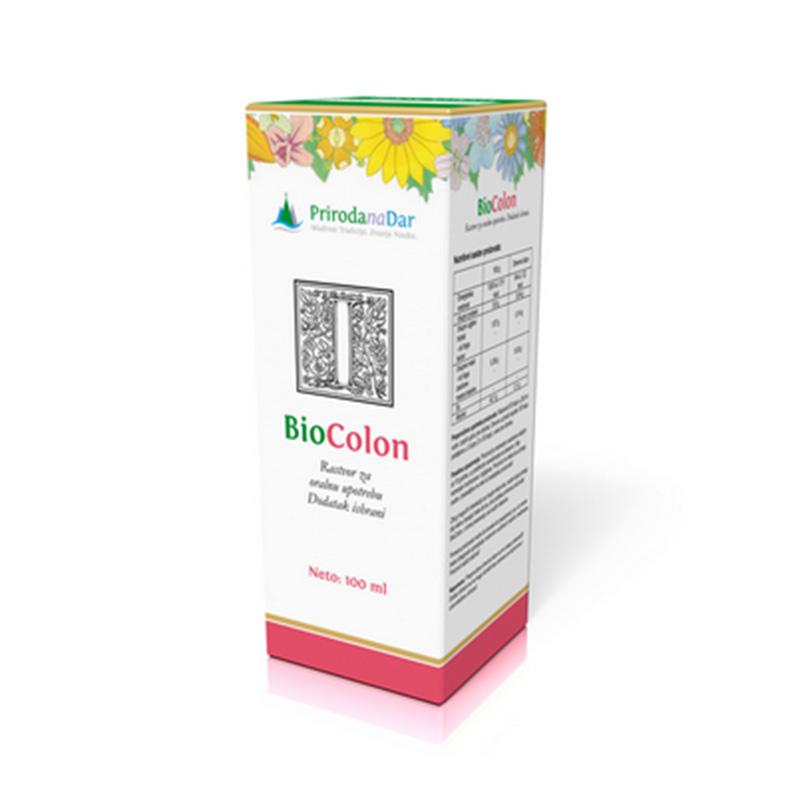 BioColon kapi za nervozna creva i iritabilni kolon 100 ml