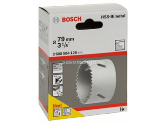 Bosch testera za otvore HSS-bimetal za standardne adaptere 79 mm, 3 1/8" ( 2608584126 )