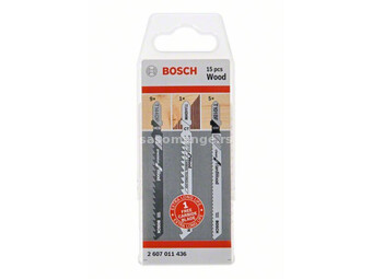 Bosch JSB komplet wood, 15 delova ( 2607011436 )