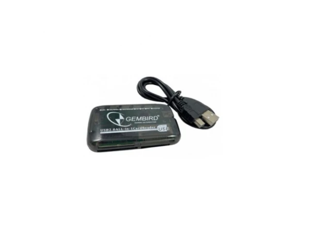 Gembird FD2-ALLIN1-BLK čitač kartica USB 2.0