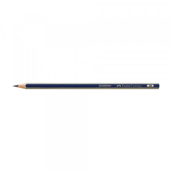FABER CASTELL Grafitna olovka 2B zlatno-plava