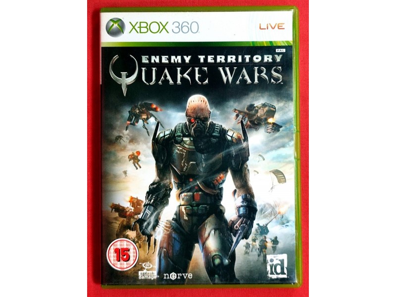 Enemy Territory QUAKE WARS / XBox 360 Originalna Igra