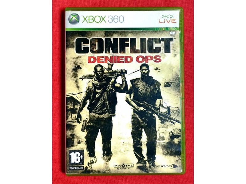 CONFLICT Denied Ops / XBox 360 Originalna Igra