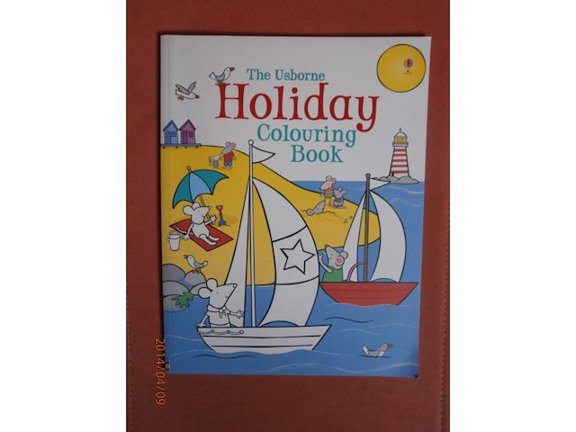The Usborne Holiday Colouring Book, Candice Whatmhore