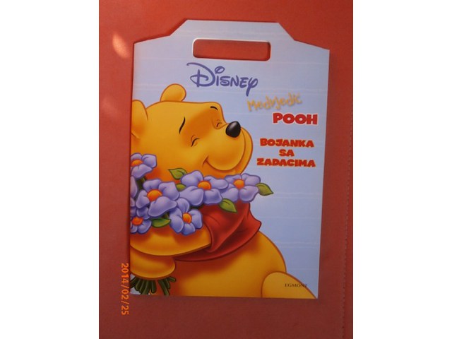 Medvjedic Pooh bojanka sa zadacima ( Disney )