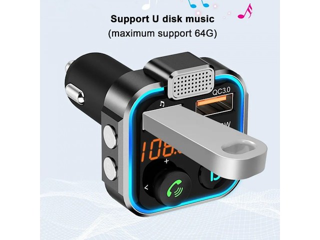 Upaljač USB MP3 radio player