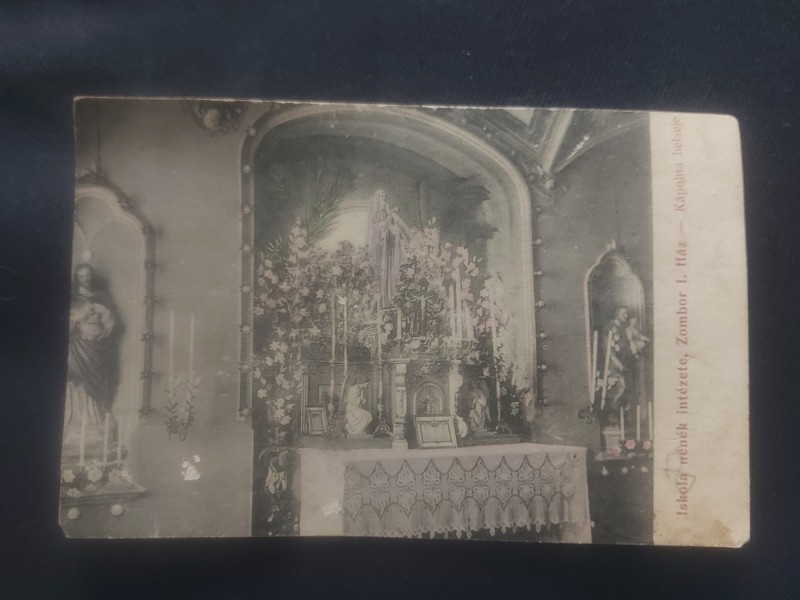 Stara razglednica Iskolai nenek intezete Sombor 1906?