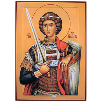 Ikona Sveti Georgije - Đurđic 33x24cm