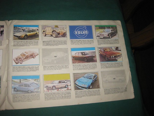 Automobili i motocikli 1982. sličica broj 166