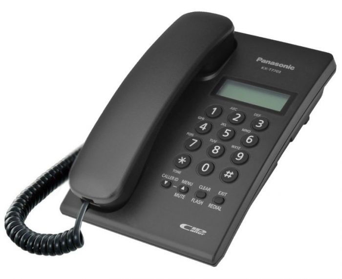 Panasonic KX-T7703X-B Žični telefon