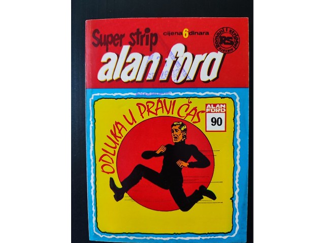 Alan Ford br. 90 - Odluka u pravi čas