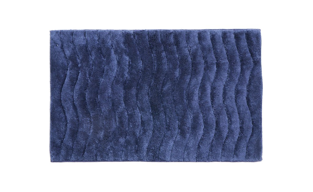 Kupatilski tepih Wawy 50x80cm tamno plavi