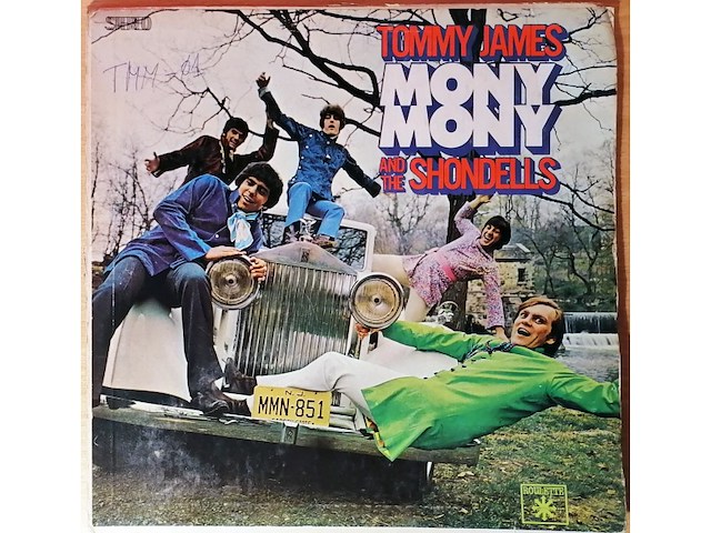 LP TOMMY JAMES &;;; THE SHONDELLS - Mony Mony, India, VG-