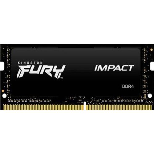 Kingston KF432S20IB/8 DDR4 8GB SO-DIMM 3200MHz [FURY IMPACT], Non-ECC Unbuffered, CL20 1.2V, 260-pin 1Rx8