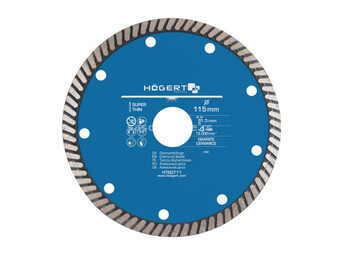 Hogert rezni dijamantni disk super tanak, 115 mm ( HT6D711 )