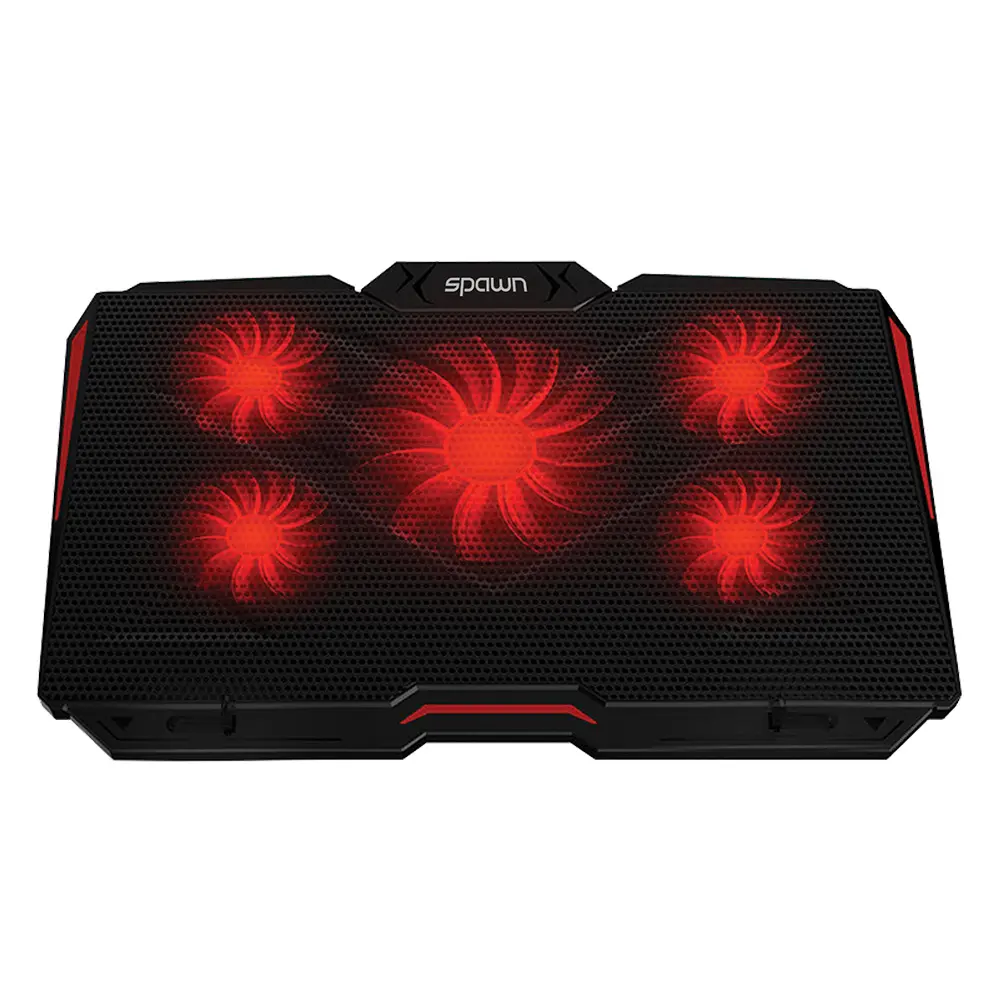 SPAWN Kuler za laptop Perun Notebook Pad crno-crveni