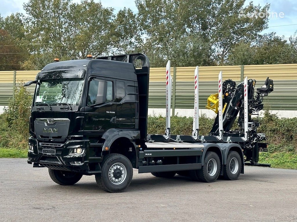 Novi MAN TGS 33.510 6X6 Euro6e  LogLift 165 Z kamion za prevoz drva