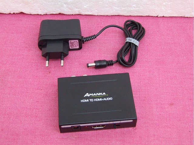 Amanka 4K &; 2K HDMI na HDMI opticki audio ekstraktor+GA