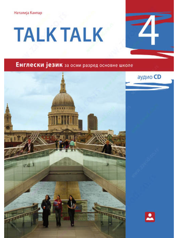Z18612 TALK TALK 4, udžbenik za 8. razred