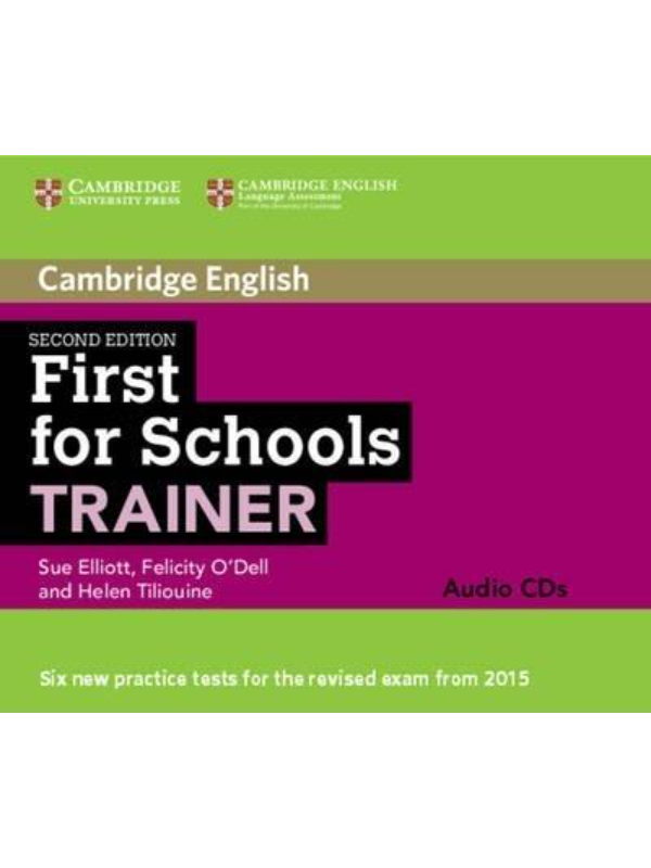 First For Schools TRAINER 2nd Edition- Audio CDs