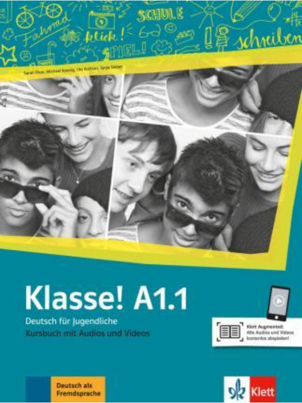 Klasse! A1.1 – Kursbuch mit Audios und Videos