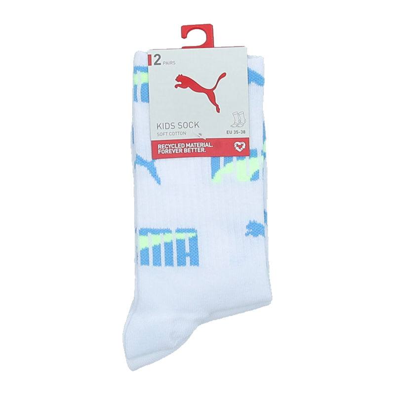 DEČIJE ČARAPE PUMA KIDS MULTI LOGO CREW SOCK 2P