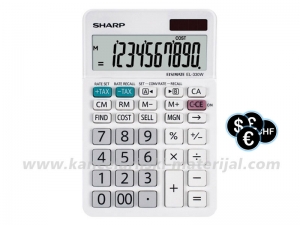 SHARP EL-330W kalkulator sa 10 mesta