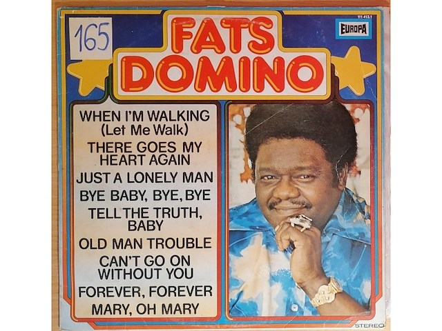 LP FATS DOMINO - Fats Domino (1978) Germany, G+/VG