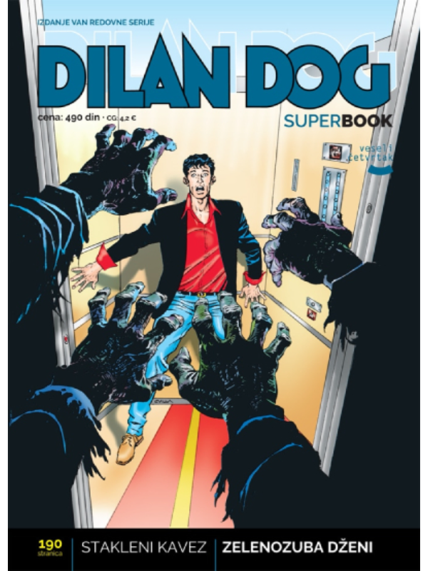 Dilan Dog superbook 67 Stakleni kavez, Zelenozuba Dženi