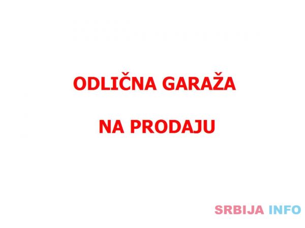 Novi Sad - Kej - Garaža - Odlična lokacija