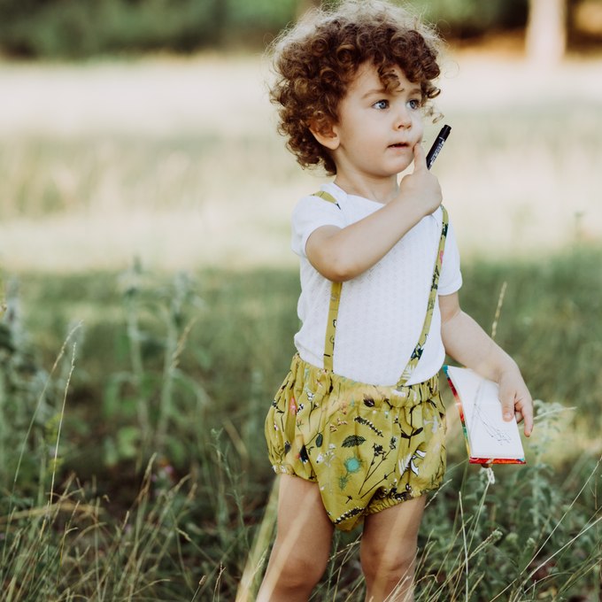 odelce (puf gaćice) na tregere za bebe Mu -Šu