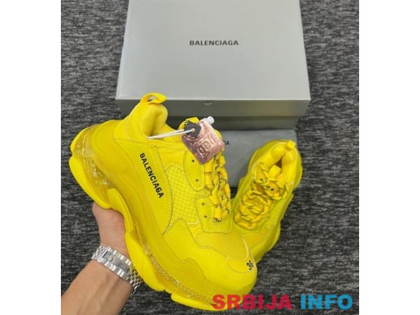 Balenciaga patike Triple S Yellow