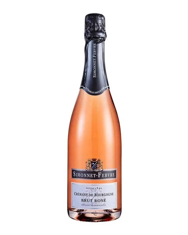 SIMONNET FEBVRE Cremant De Bourgogne Brut Rose penušavo vino 0,75 l