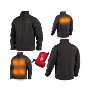 Milwaukee Crna jakna sa grejanjem, M12HJBL5-0, veličina XL, 4933478970