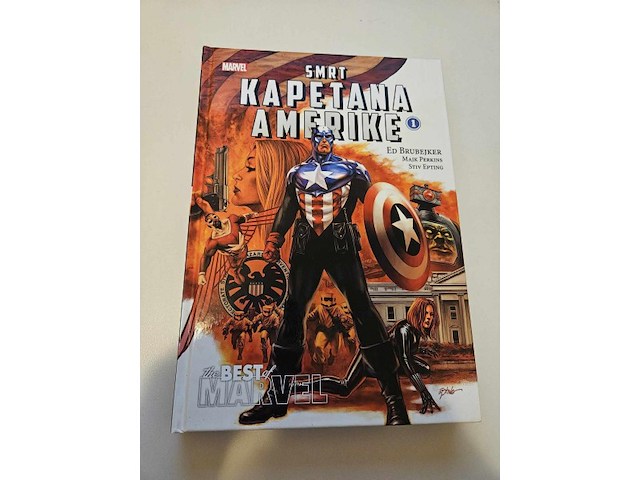 Smrt kapetana Amerike 1 MARVEL