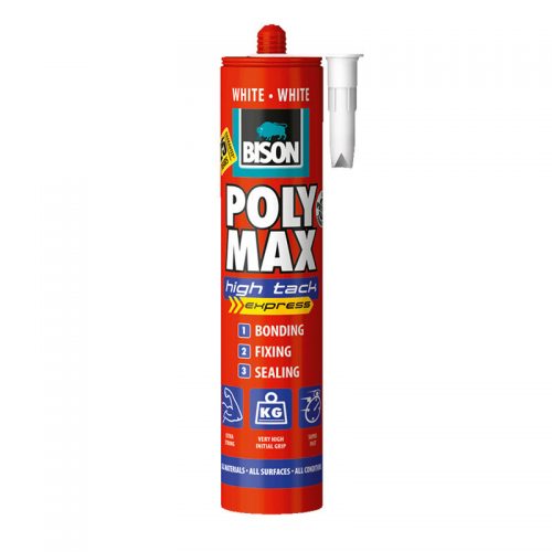 Bison POLY MAX High Tack Express – Univerzalni građevinski lepak/zaptivna masa