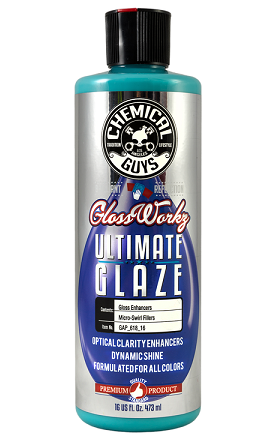 Chemical Guys GlossWorkz Ultimate Glaze – Pojačivač sjaja za sve boje, 473ml (GAP_618_16)