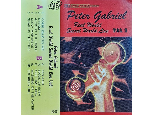 Peter Gabriel – Us Real World, Live, Vol.1, AK, Poland