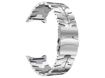 Metalna white stone narukvica za Samsung watch 4,5,5pro,6