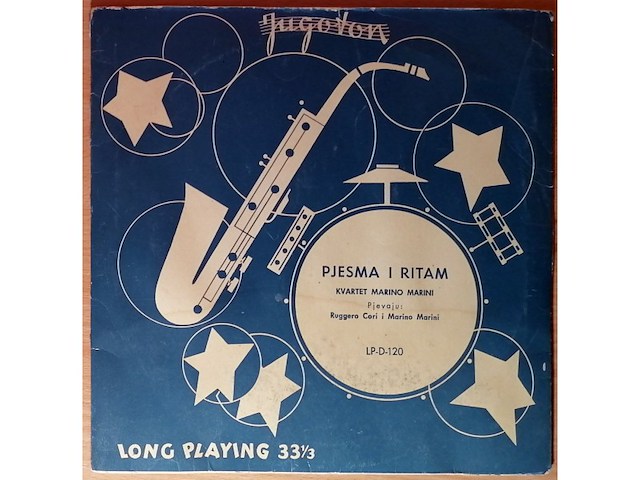 jazz LP: MARINO MARINI - Pjesma i ritam, 2. press, VG