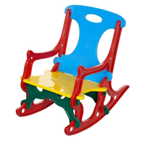 Kinder home 3u1 stolica, ljuljaška i slagalica šarena ( 660120 )