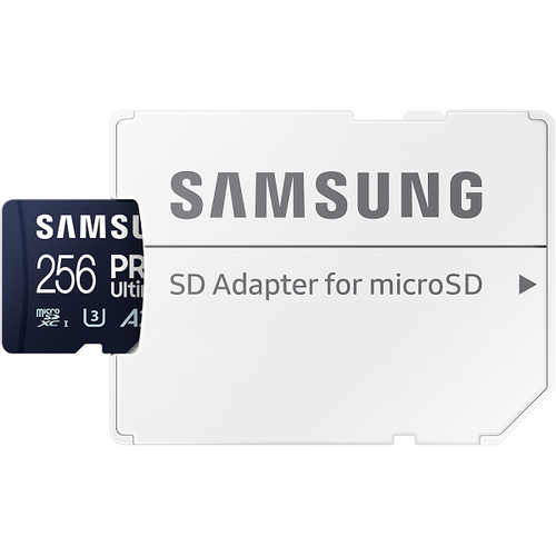 MicroSD MB-MY256SA/WW 256GB, PRO Ultimate, SDXC, UHS-I U3 V30 A2, Read up to 200MB/s, Write up to 130 MB/s, for 4K and FullHD video recording, w/SD adapter