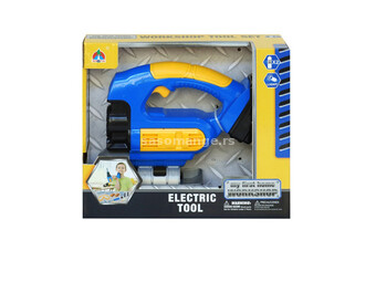 Electric tool, igračka, ubodna testera sa svetlima ( 870201 )