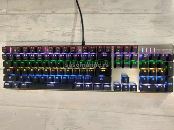 Mehanička tastatura MOTOSPEED CK104 RGB blue switch
