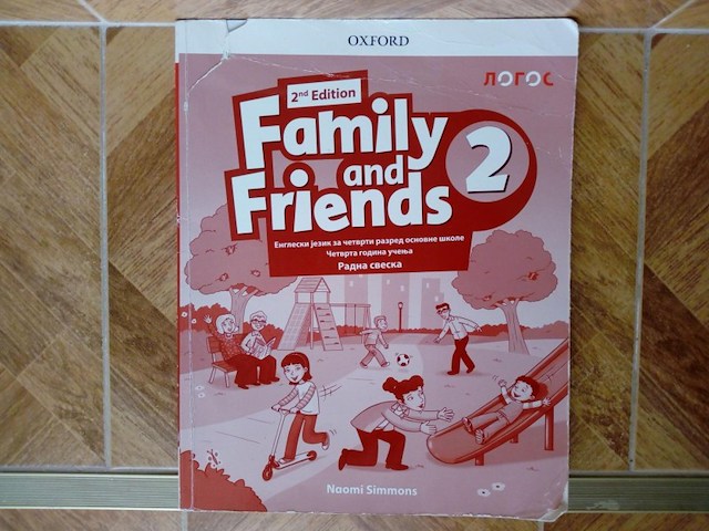 Engleski jezik 4, Family and Friends 2, Radna sveska