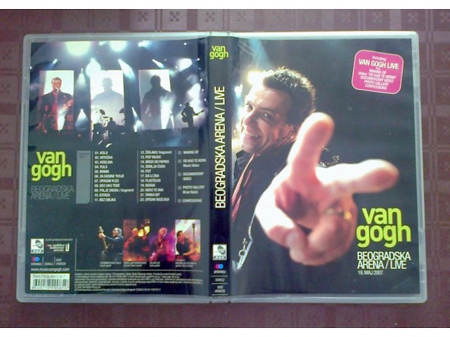 VAN GOGH - Beogradska Arena Live 19.maj 2007. (DVD)