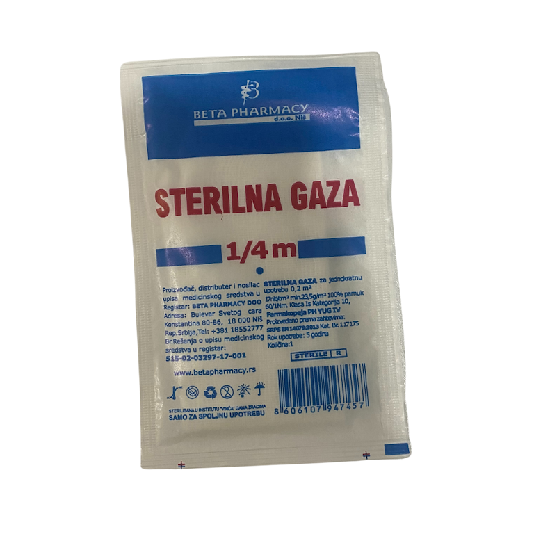 Gaza 1/4m sterilna Beta