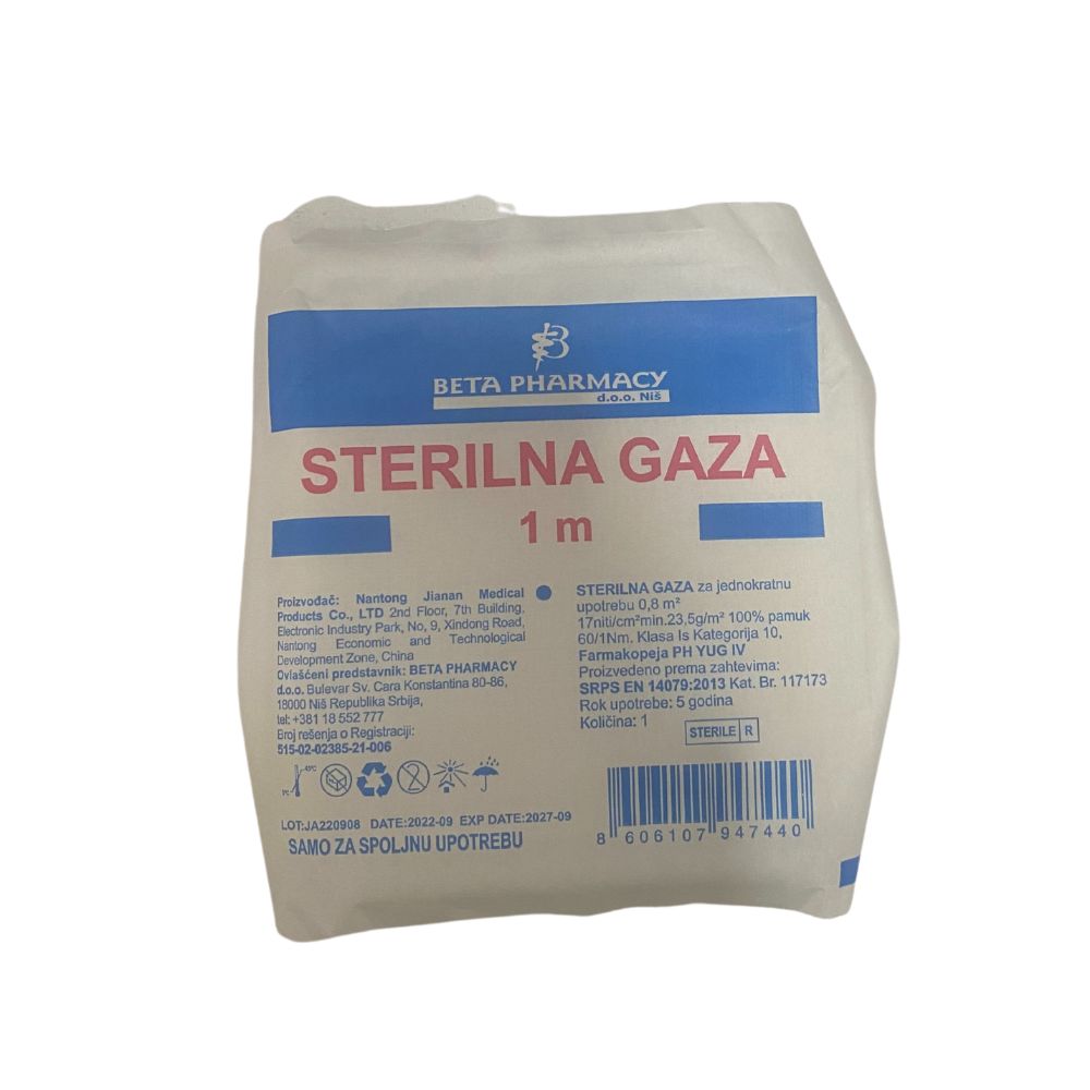 Gaza 1m sterilna Beta