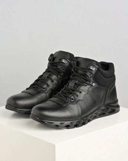 Kožne muške cipele/patike MILAN-3 crne